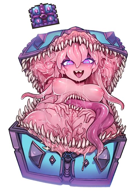 Hallowed Mimic Terraria Drawn By Nyong Nyong Danbooru