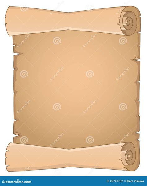 Old Scroll Theme Image Stock Vector Illustration Of Ancient