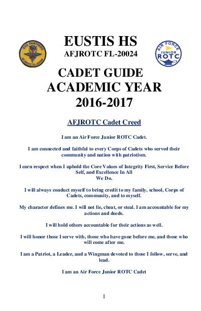 Pdf Afjrotc Cadet Creed Pdf Afjrotc Cadet Creed