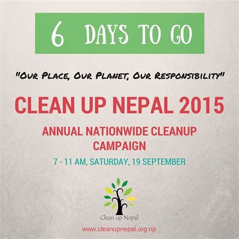 Clean Up Nepal Annual National Clean Up Wehelpnepal