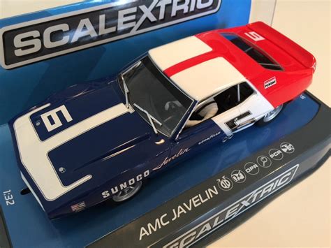 Scalextric 1971 Amc Javelin Trans Am 6 1 32 Slot Car Dpr 3731