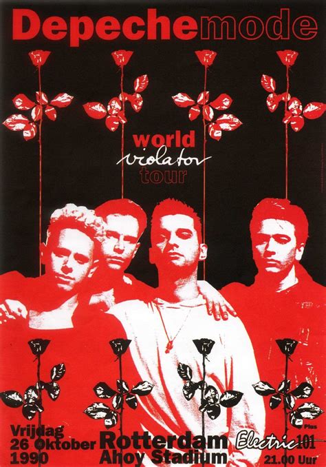Depeche Mode Concert Poster Ideas Depeche Mode Poster Vintage