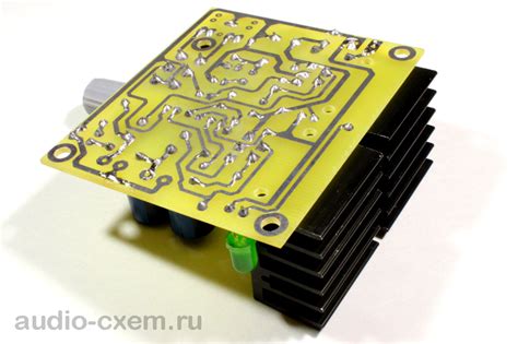 Схема стерео усилитель tda2030a