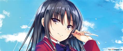 Suzune Horikita Classroom Of The Elite Anime 4k Wallpaper Download