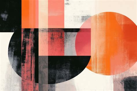 Abstract Geometric Art Premium Ai Generated Image