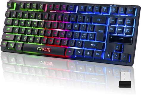 CHONCHOW Ergonomic LED Rainbow Backlit Keyboard With Nepal Ubuy