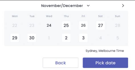 Reactjs Is There A React Date Picker That Allows Two Week View Stack Overflow