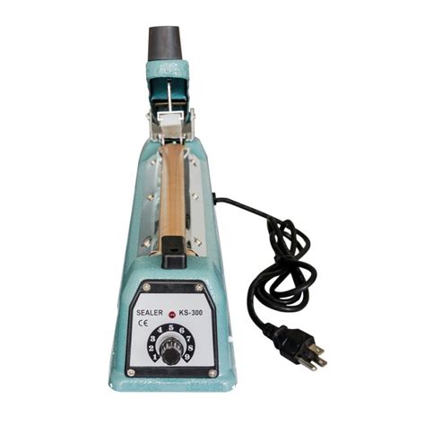 12 Impulse Polybag Sealer Ks 300i Hand Operated Carbon Steel Shell