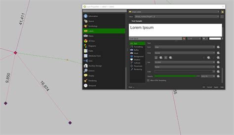 Point Labeling With Comma As In QGIS Attributes Table Geographic Information Systems Stack