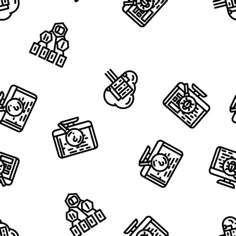 Software Compute Engineer Vector Seamless Pattern 32518362 Vector Art