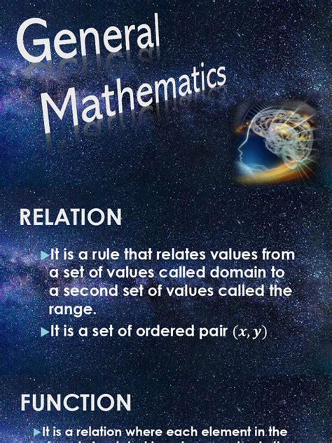 General Mathematics Functions Pdf