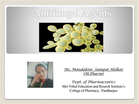 Antifungal Ppt 1 Pdf