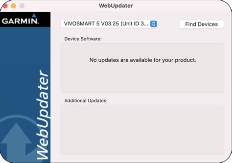 Update Garmin Device