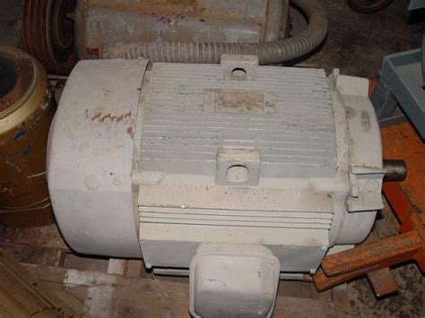 40 Hp General Electric Motor 230/460/3/60, 3555 RPM, 1.875" D x 3.5 ...