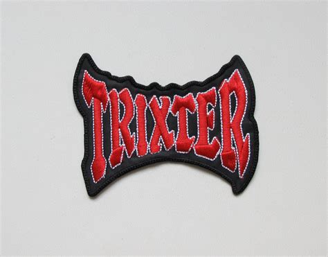 Trixter Logo Embroidered Patch