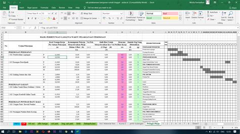 Download Rab Bangunan Kantor Desa Format Excel Artofit