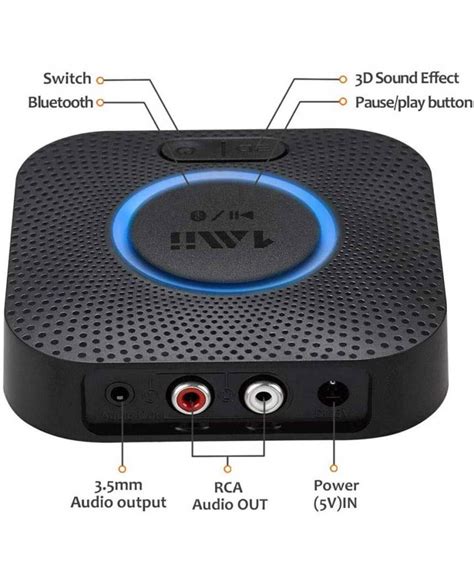 1mii B06 Plus Bluetooth Receiver Hifi Wireless Audio Adapter Aptx