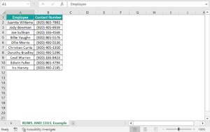 Rows And Columns In Excel What Is It Examples How To Use