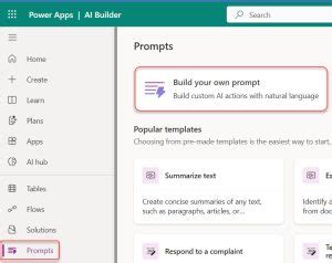 How To Use Prompt In Power Apps