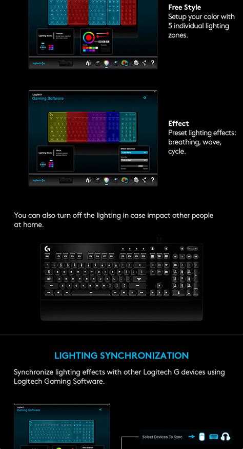 Logitech G PRODIGY RGB Gaming Keyboard Shopee Malaysia