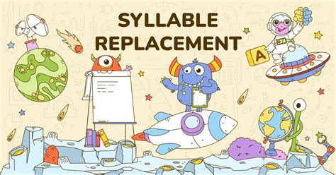 Syllable Replacement Worksheet Generator Brainhunters Academy