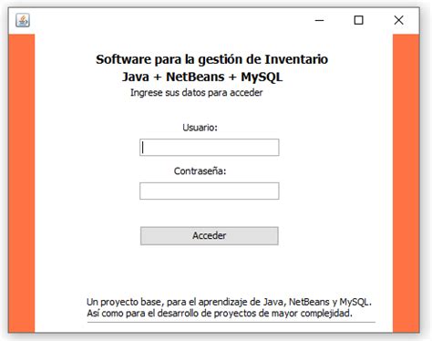 Proyecto Inventario En Java NetBeans Y MySQL Tienda Para Programadores