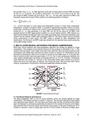 Image Processing Compression And Reconstruction By Using New Approach Artificial Neural Network