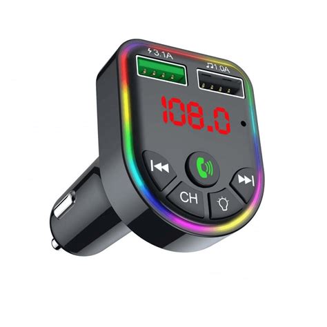 Transmisor Fm Bluetooth F5 Novicompu