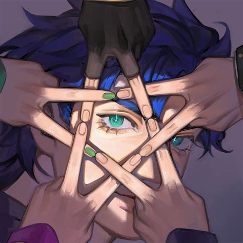Kujo Jotaro Kujo Jolyne Giorno Giovanna And Higashikata Josuke Jojo