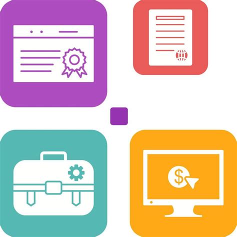 Quality Assurance And Press Release Icon 44682168 Vector Art At Vecteezy