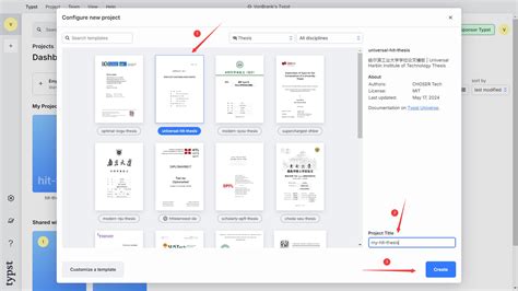 github hitszosa universal hit thesis 哈尔滨工业大学 typst 论文模板