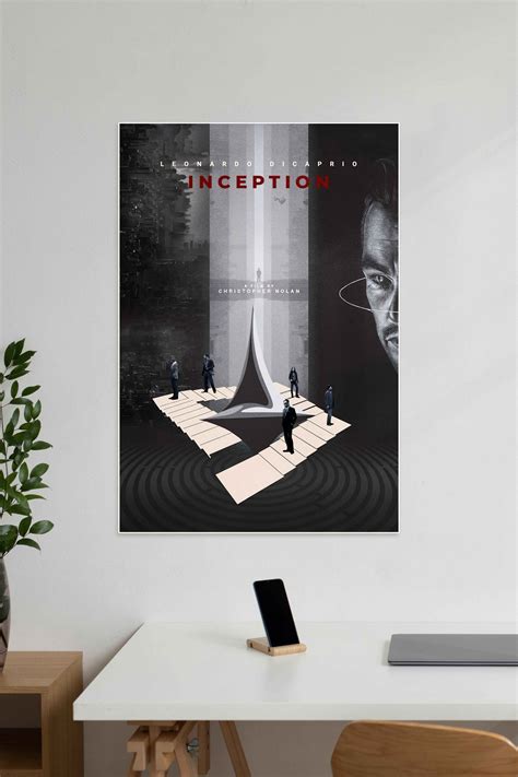 Inception 00 Christopher Nolan Movies Movie Poster Posterized