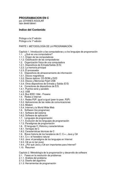 programacion en c pdf puntero programación de computadora