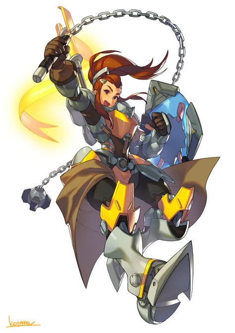 Brigitte Kotatsu G Rough Overwatch Freja Overwatch Fan Art