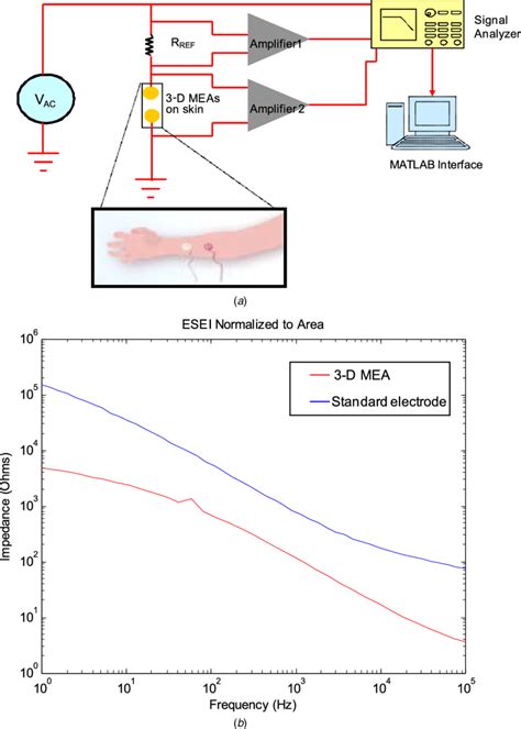 Electrode Impedance Measurement On A Skin Interface A Measurement Download Scientific