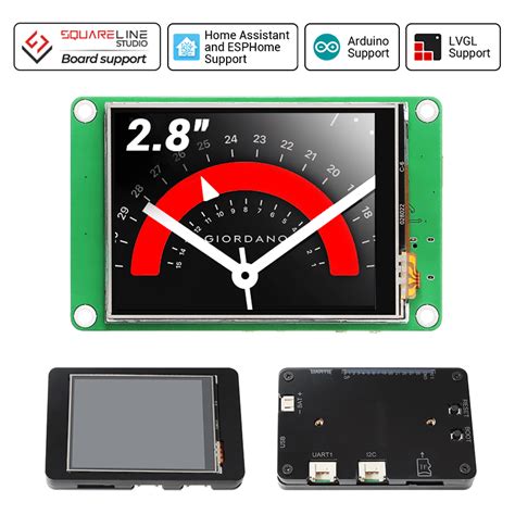 Crowpanel Pico Display 28 Inch 320240 Module Tft Lcd Touchscreen With