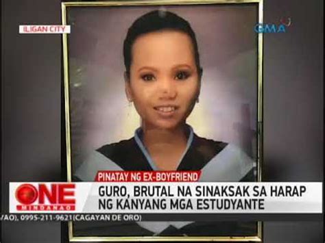 One Mindanao: Teacher Sinaksak sa Harap ng Kanyang Estudyante - YouTube