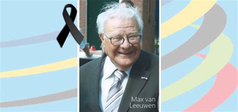 Max Van Leeuwen Dies At 87 International Korfball Federation