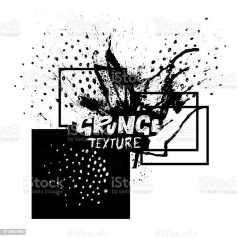 잉크 벡터 브러시 스트로크와 벡터 일러스트입니다 그런 지 손으로 그려진 수채화 질감 텍스트를 위한 공간입니다 0명에 대한 스톡