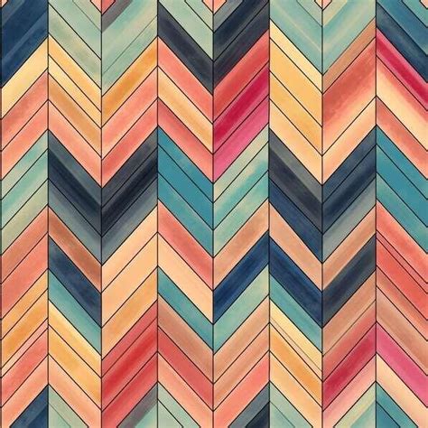 Download Colorful Chevron Pattern Wallpaper Patterns Online Creative