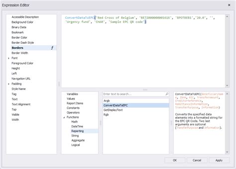 epc qr code reporting tools devexpress documentation