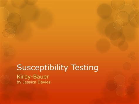 Ppt Susceptibility Testing Powerpoint Presentation Free Download Id 2095649