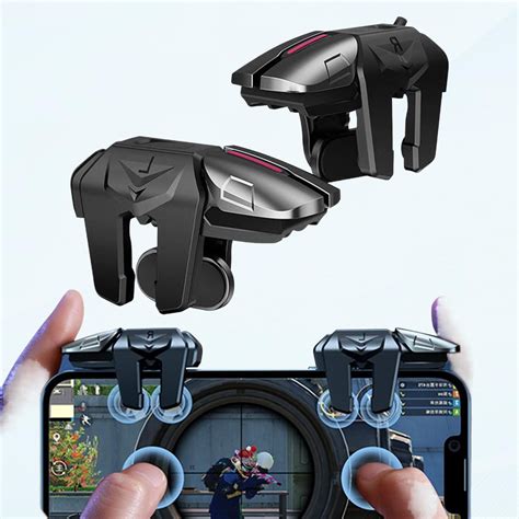 Mobile Trigger New Model Mobile Game Controller Trigger Compatible Joystick Game Trigger For