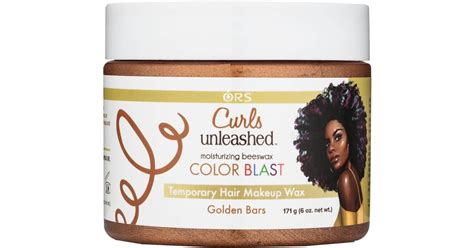 Ors Curls Unleashed Colour Blast Temporary Hair Makeup Wax Golden Bars
