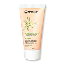 ВВ крем минеральный для лица (SPF 30+) с зеленым чаем MATSESTA | Отзывы