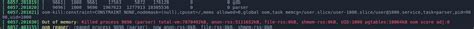 ubuntu c linux binary terminated with signal sigkill why loaded