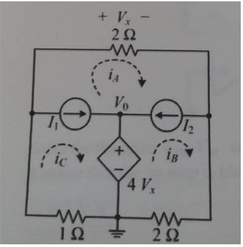 solved a what is the supernode kcl equation needed to
