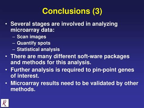 Ppt Analysis Of Microarray Data Powerpoint Presentation Free Download Id2760014