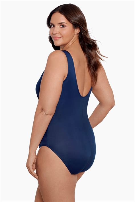 Miraclesuit Plus Size Illusionists Palma One Piece Swimsuit