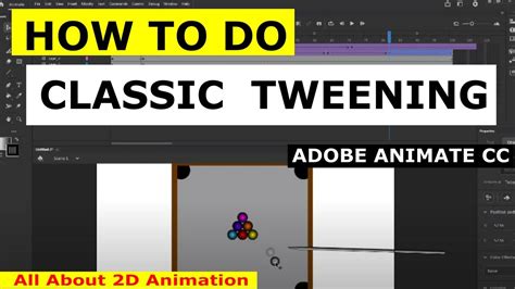 ️how To Do Tweening Adobe Animate Cc Classic Tween And Layers
